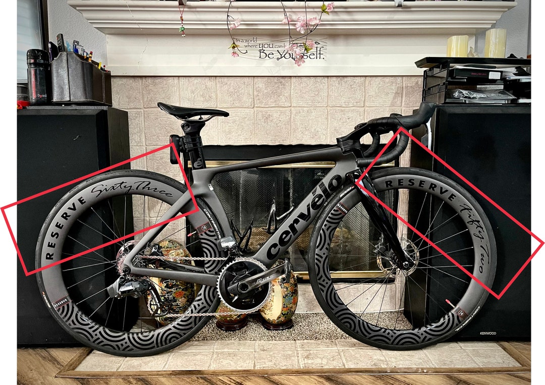 RESERVE Wheel Decals W/ Fifty Two + Sixty Three Decals 52/63 - Etsy