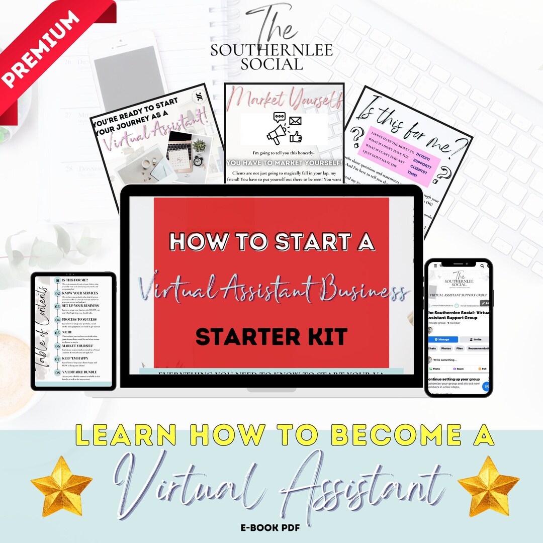 How to Become A Virtual Assistant | Virtual Assistant Starter Kit | Start Your Virtual Assistant ...