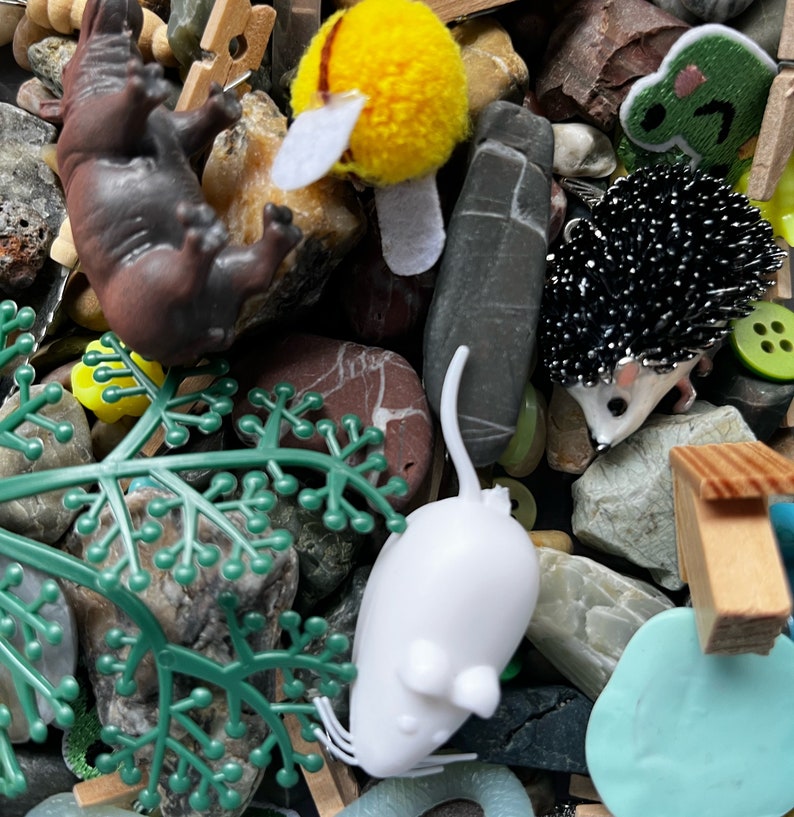 Toad Treasures Crow Confetti Cottagecore Mystery Scoop - Etsy