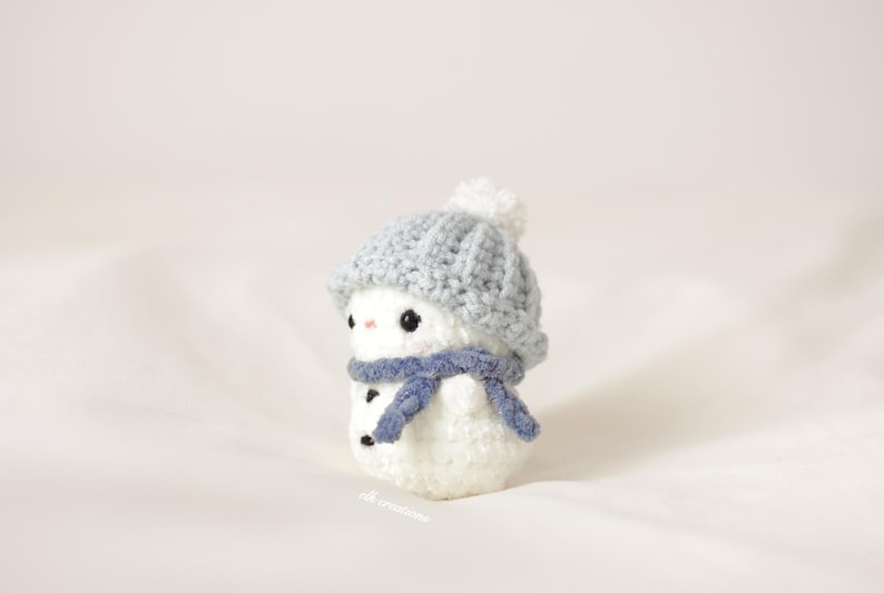 Little Snowman Crochet Pattern - Etsy