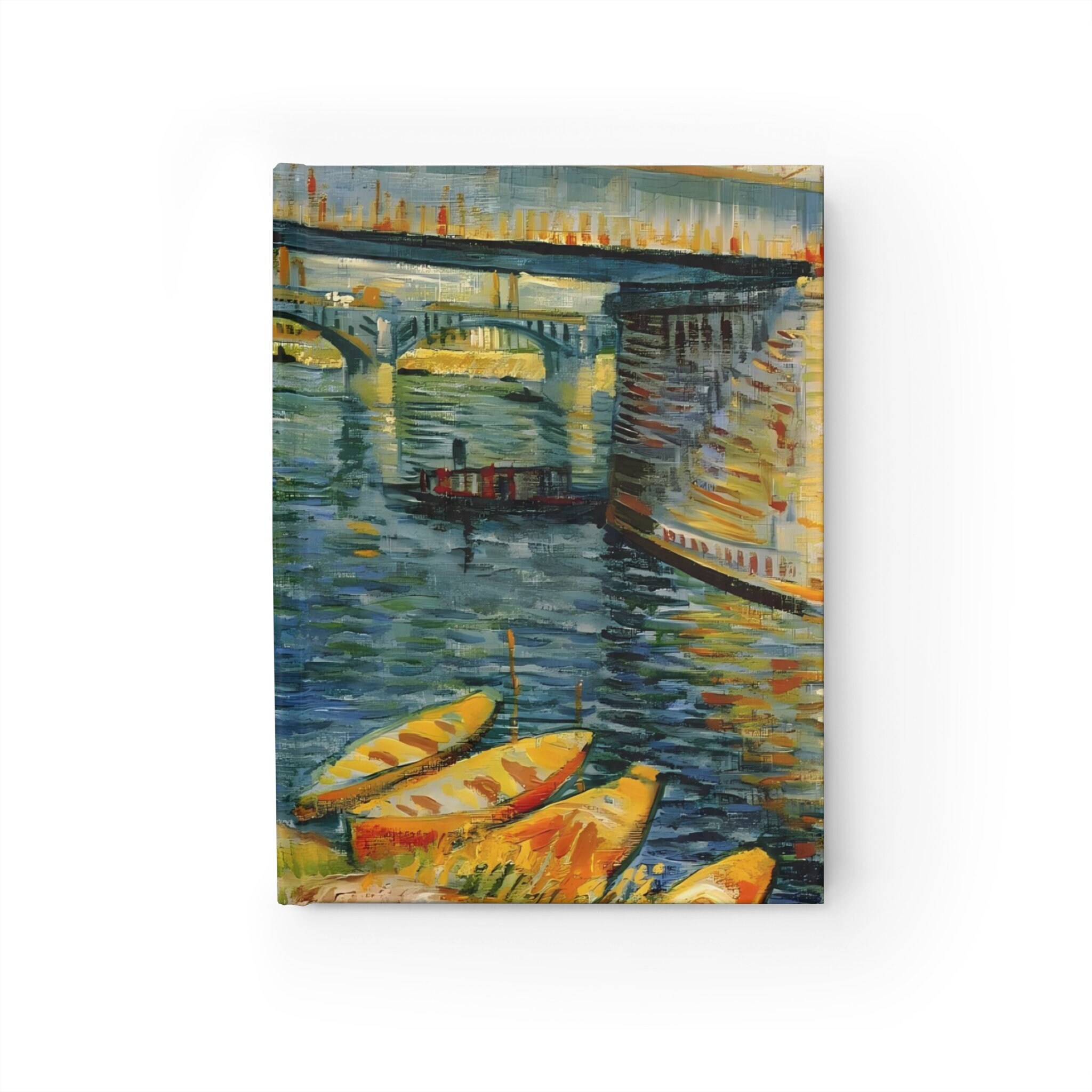 Vincent Van Gogh Go Blank Journal Hardcover Bridges Across - Etsy