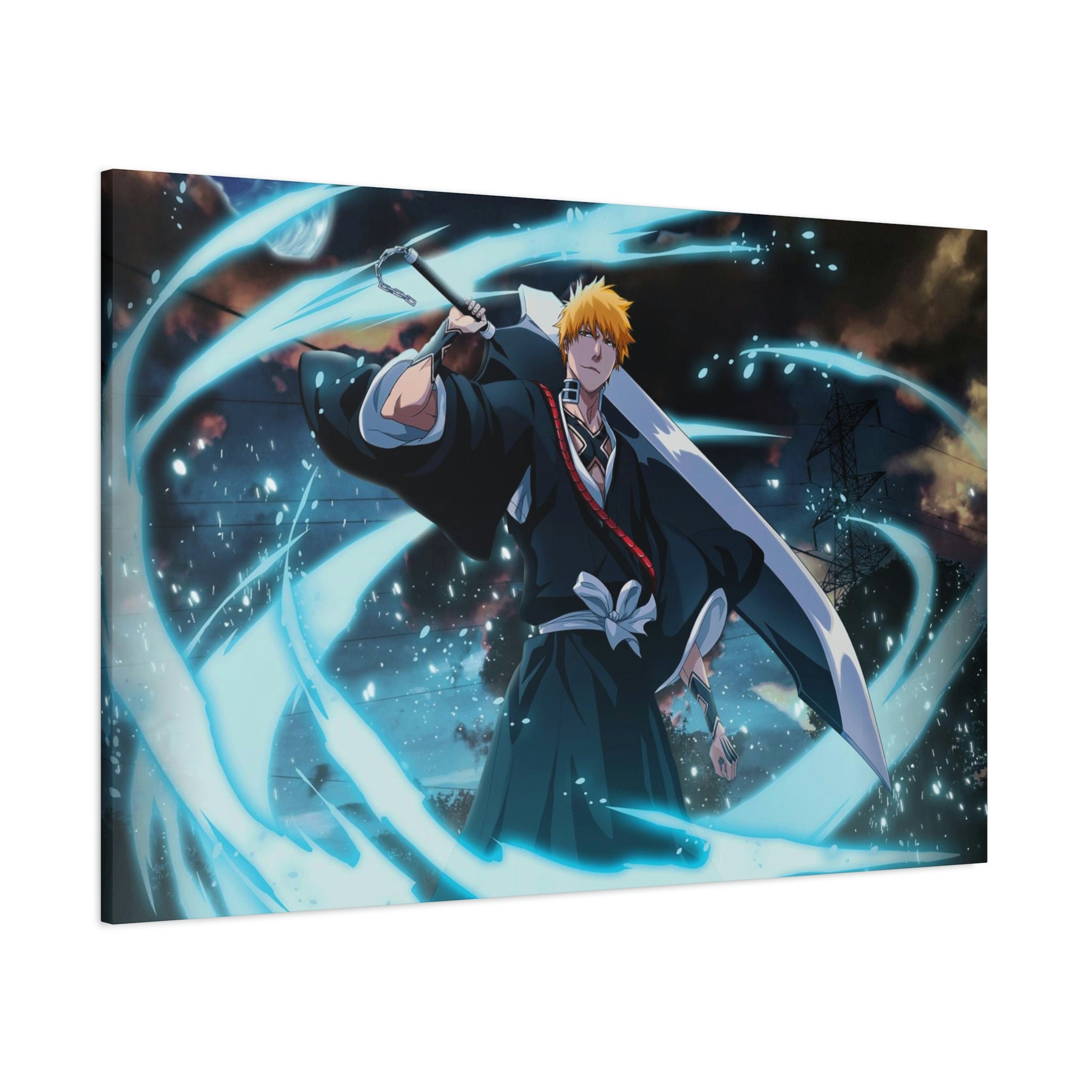 Ichigo Sould Reaper Canvas Wall Art Bleach: Final Blood War - Etsy