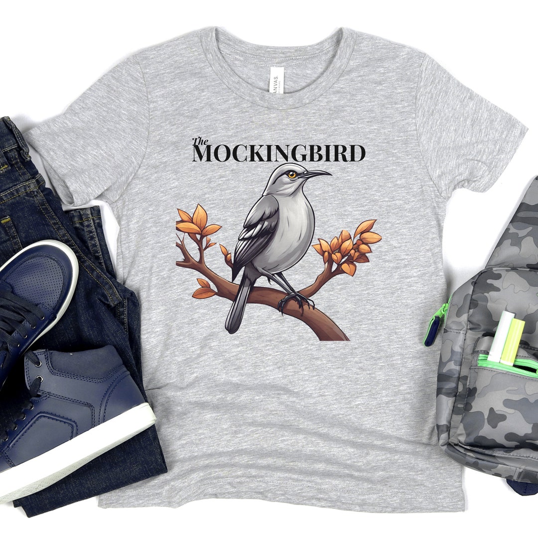 The Mockingbird Shirt Feathered Humor and Style Combined! Perfect for Bird Enthusiasts Unleash ...