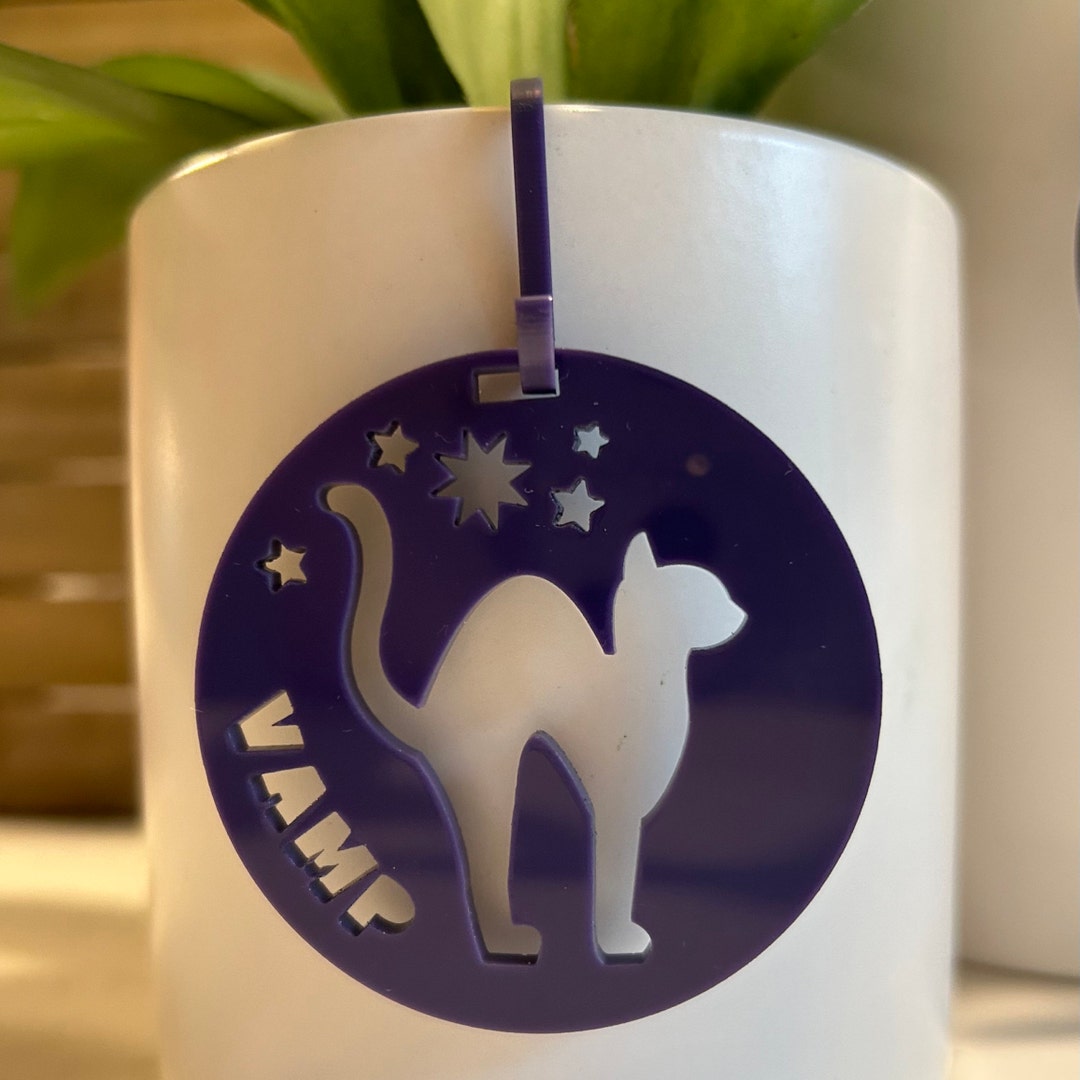 Doom, Vamp and Slash Protector Cats / Plant Charms With Hooks (set of 3 ...