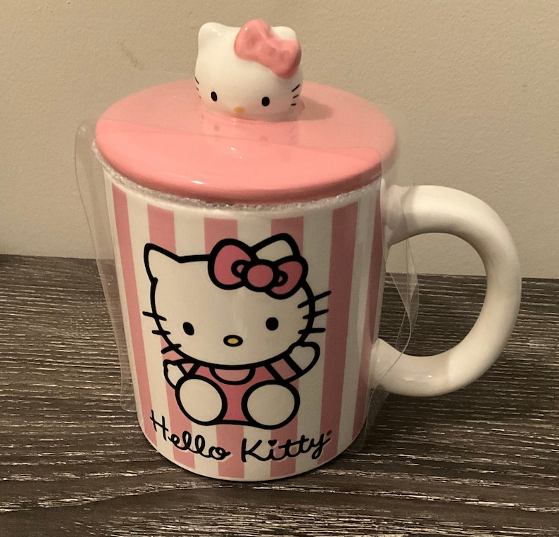 Hello Kitty 2pc. Coffee Mug - Etsy