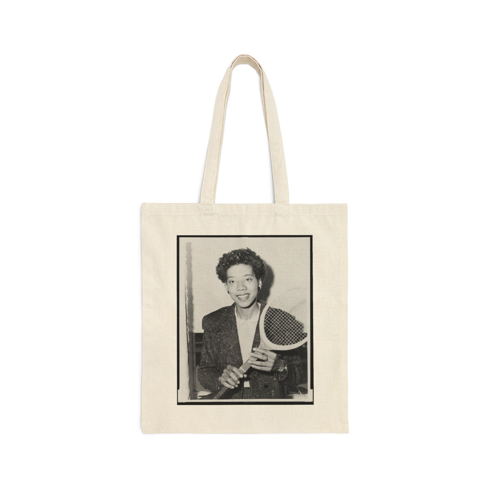 Althea Gibson Cotton Canvas Tote Bag - Etsy