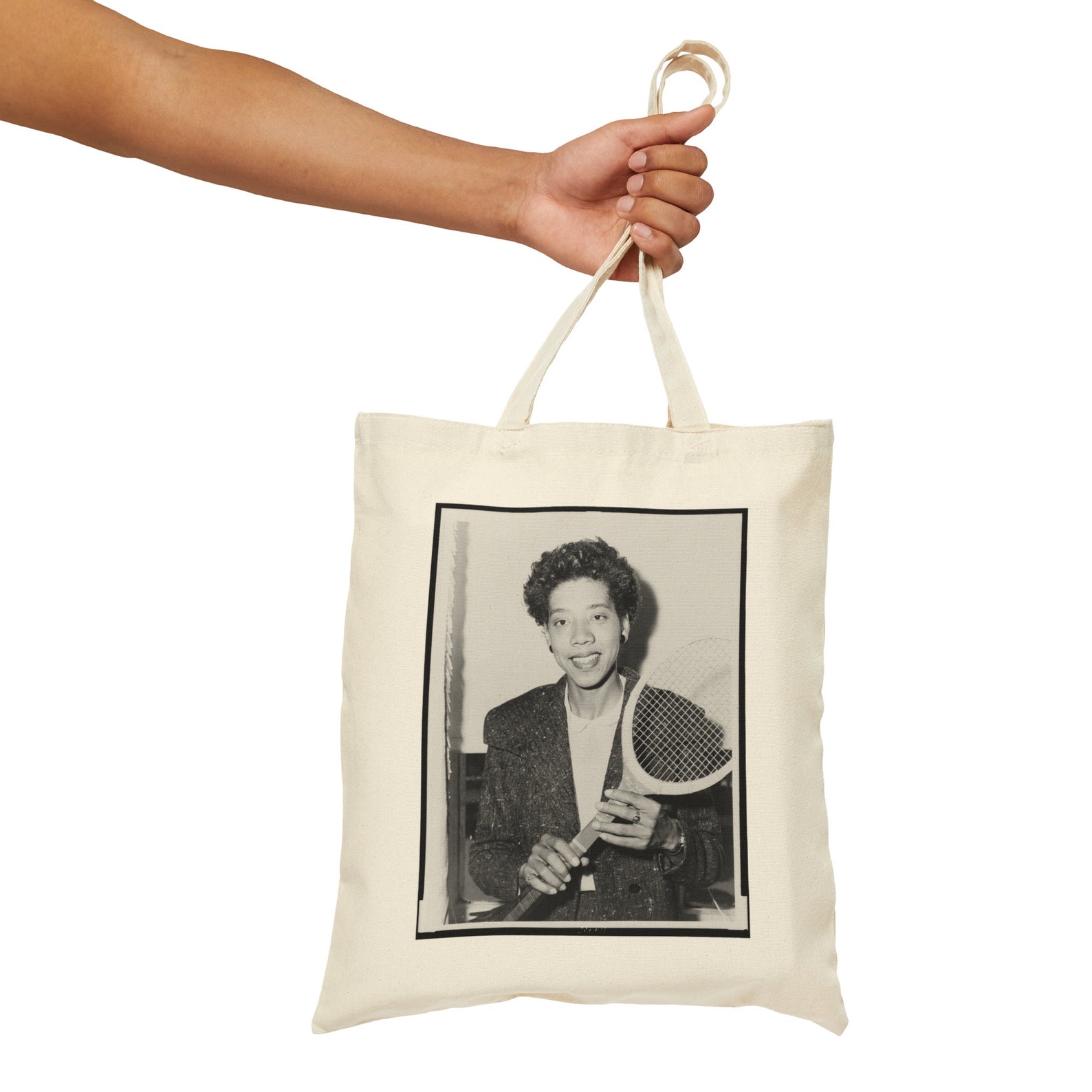 Althea Gibson Cotton Canvas Tote Bag - Etsy