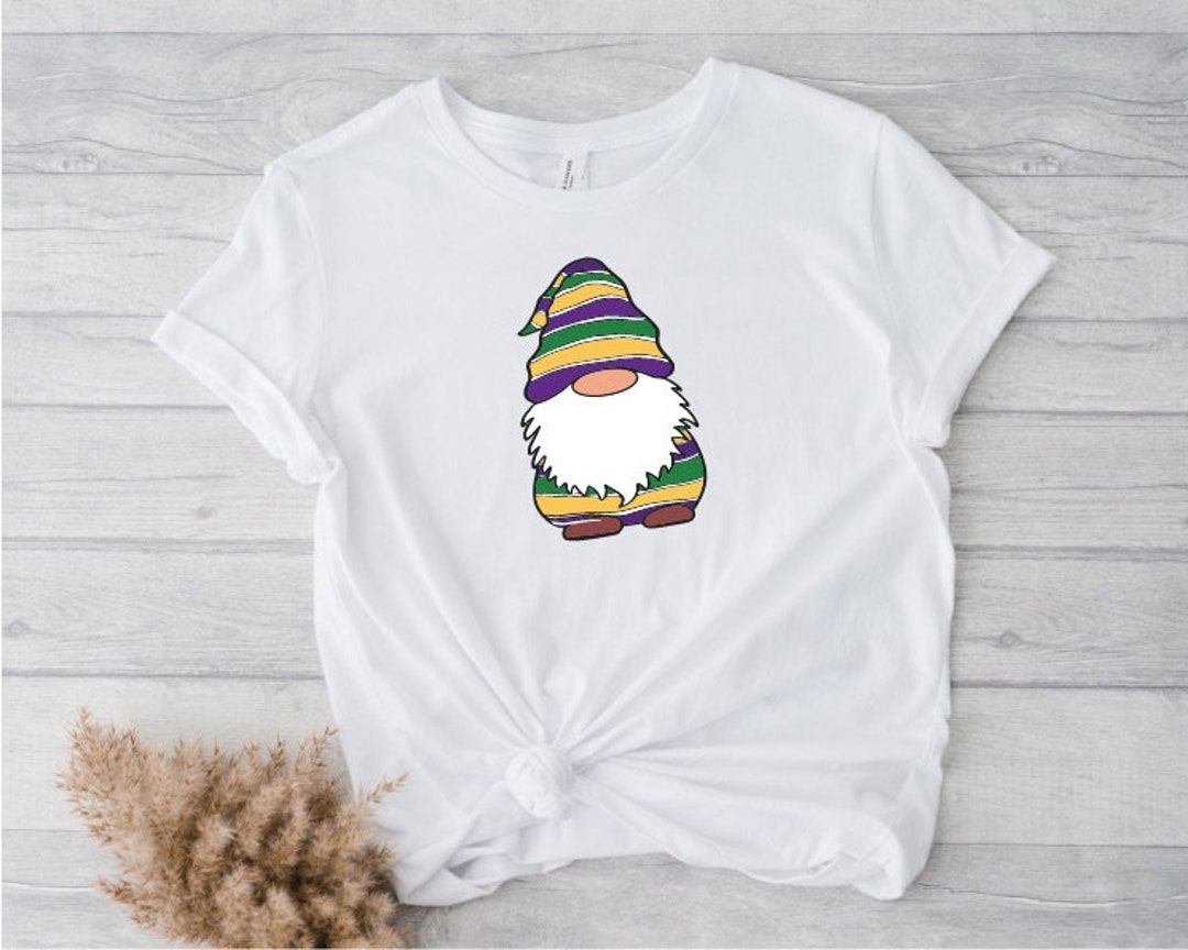 Mardi Gras Gnome Svg and Png File Fat Tuesday Gnome Svg Png Instant ...