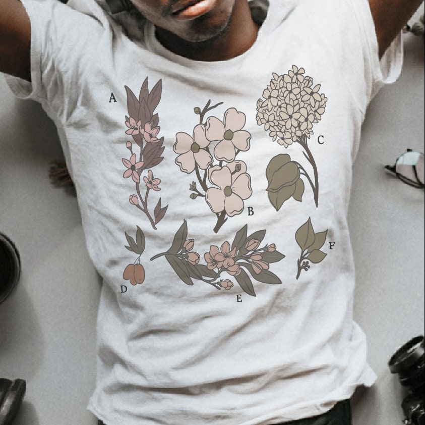 Flower SVG & PNG Cottage Core Svg and Png Instant Download - Etsy