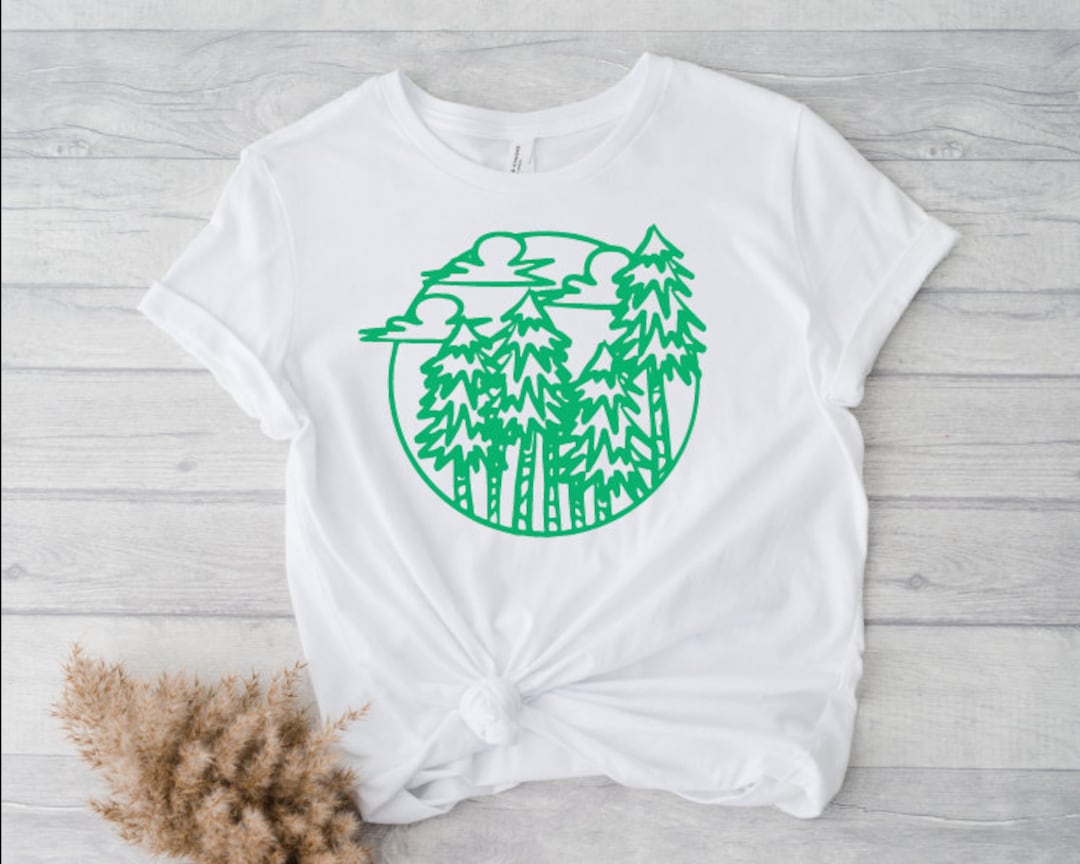 Tree Forest, SVG and PNG | Instant Download - Etsy