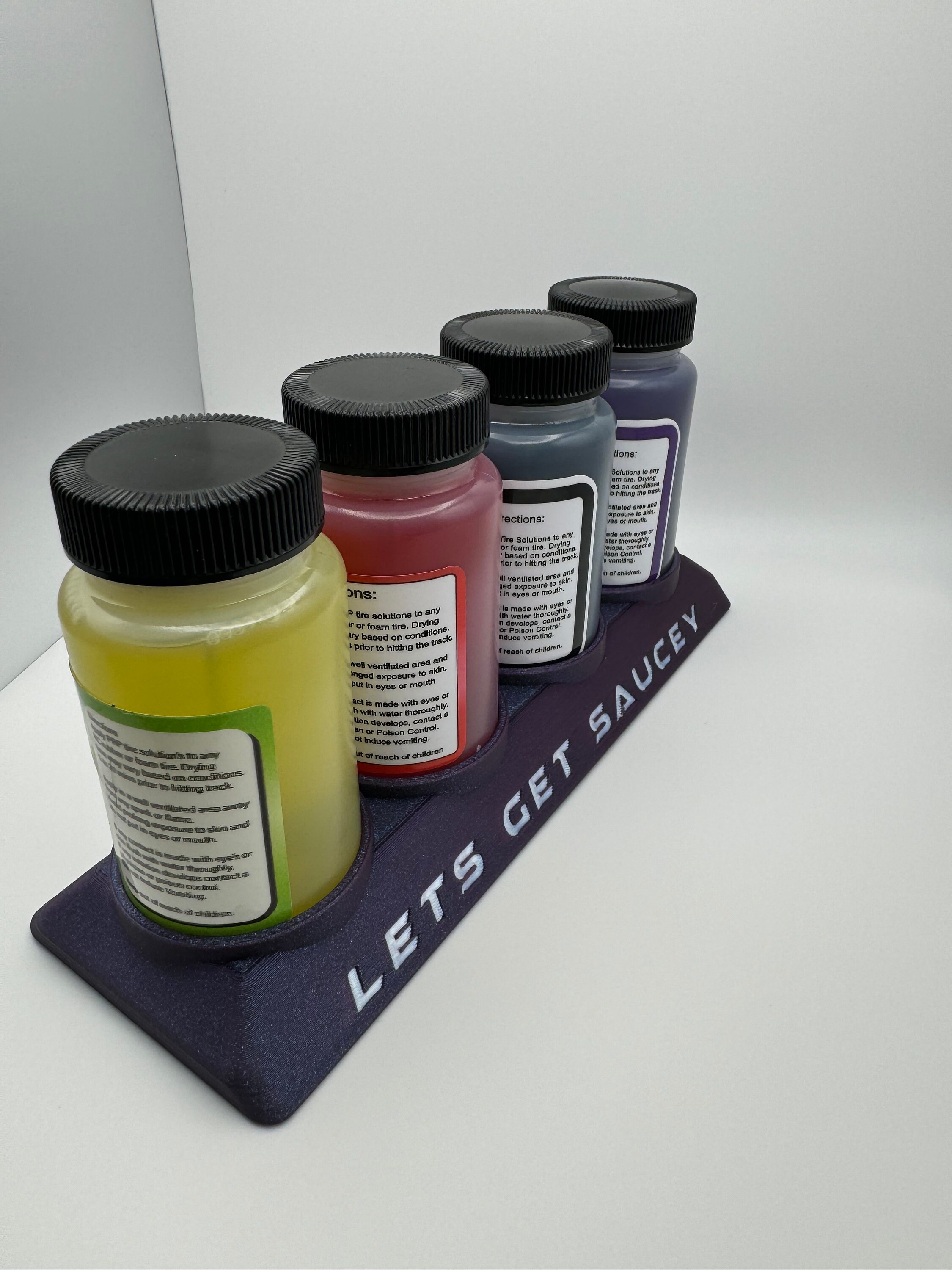 3D Printed Tire Prep Solution Holder Secure Friction Fit Stand for PRP ...