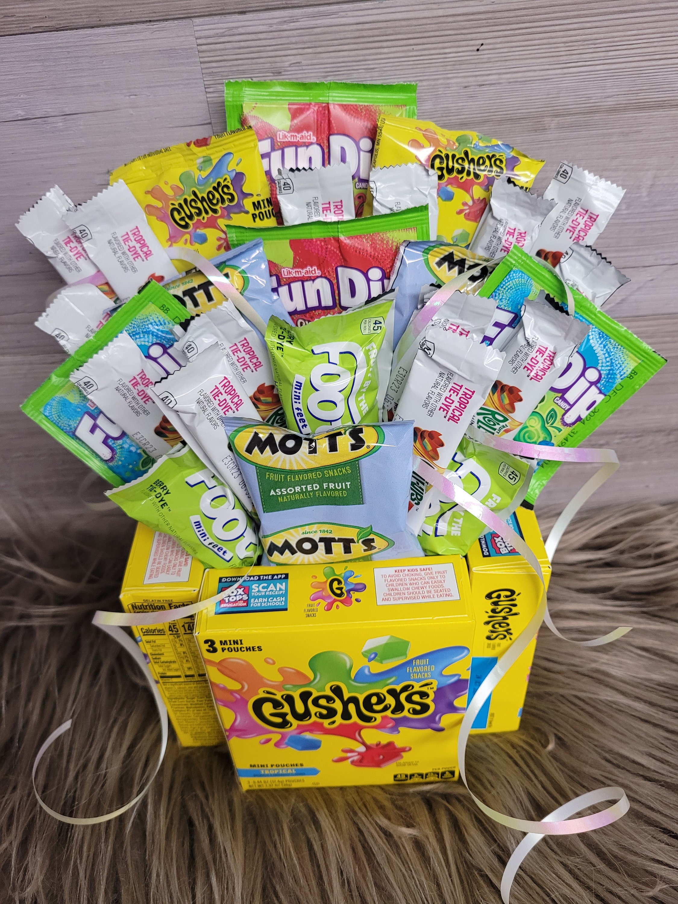 Gushers Candy Bouquet - Etsy