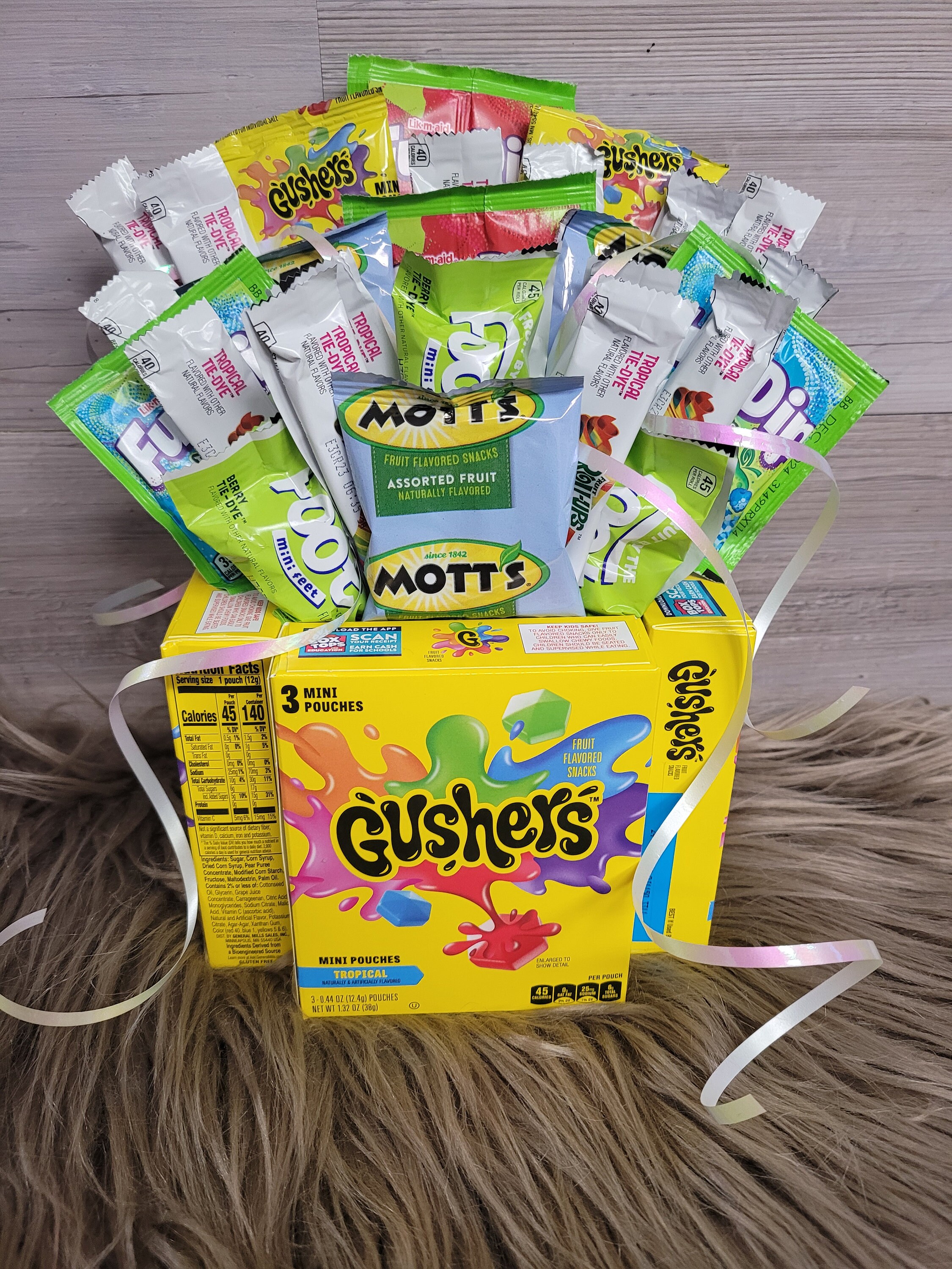 Gushers Candy Bouquet - Etsy