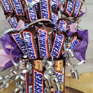 Snickers Candy Bouquet - Etsy