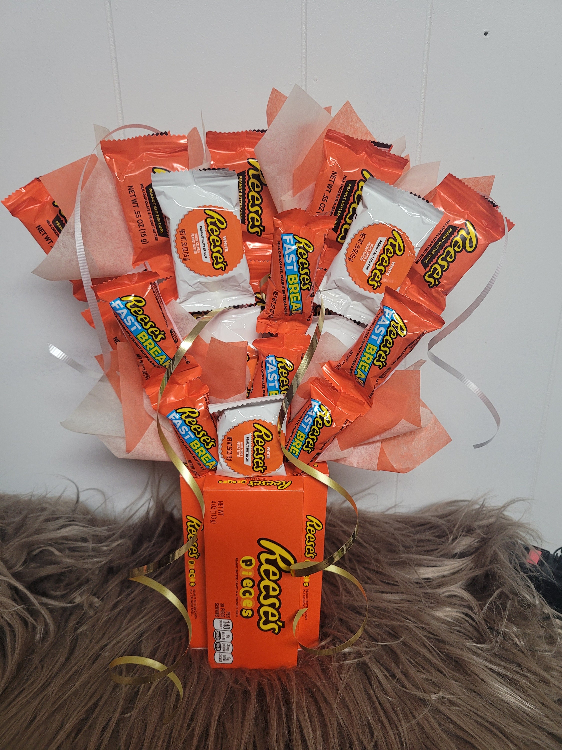 Reeses Candy Bouquet Football Candy Bouquet Candy Gifts In Richland,
