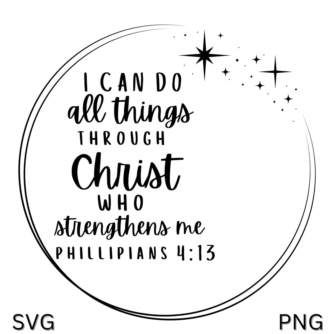 Christian SVG, Bible Verse SVG, Christian PNG, Instant Download - Etsy