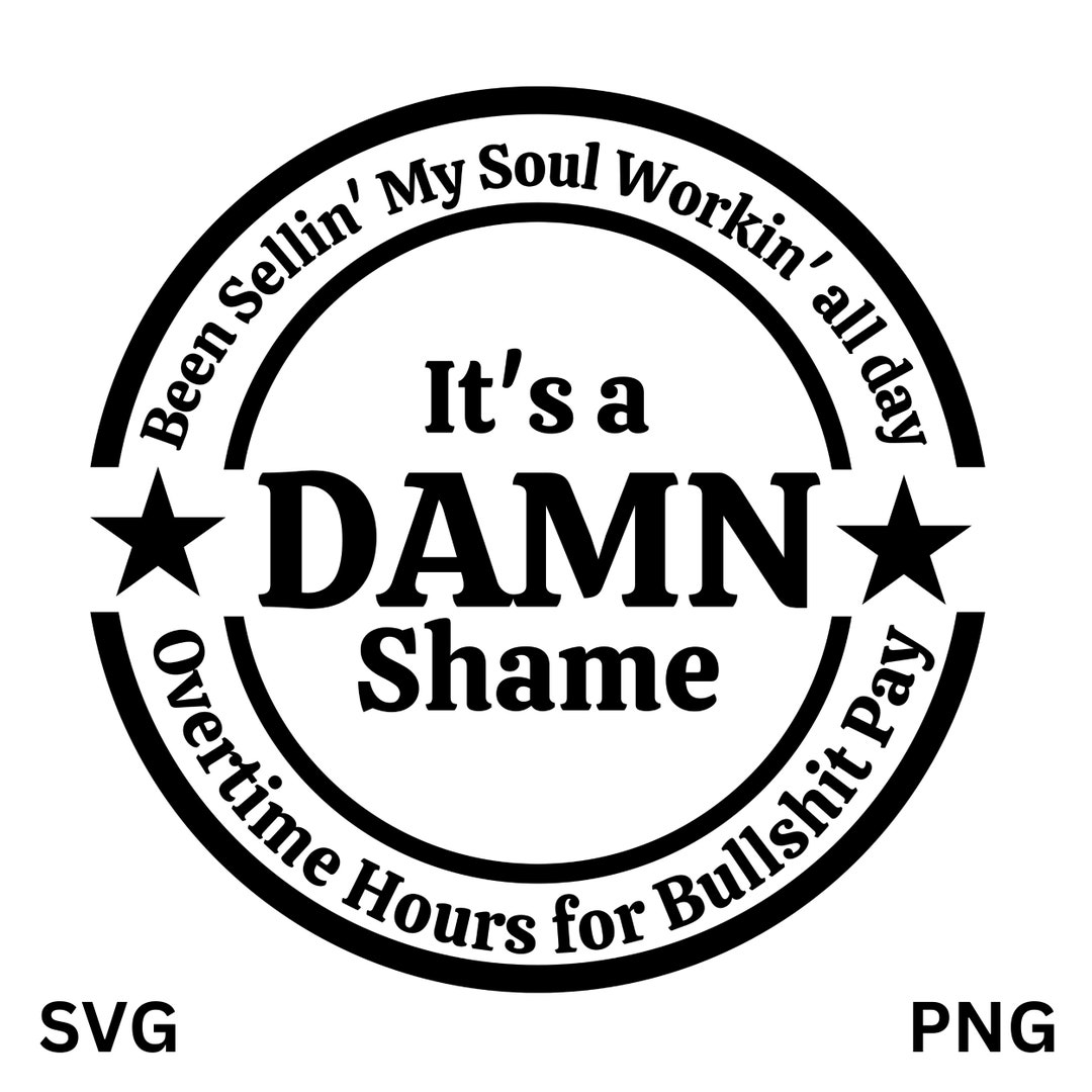 Overtime Hours SVG PNG - Etsy