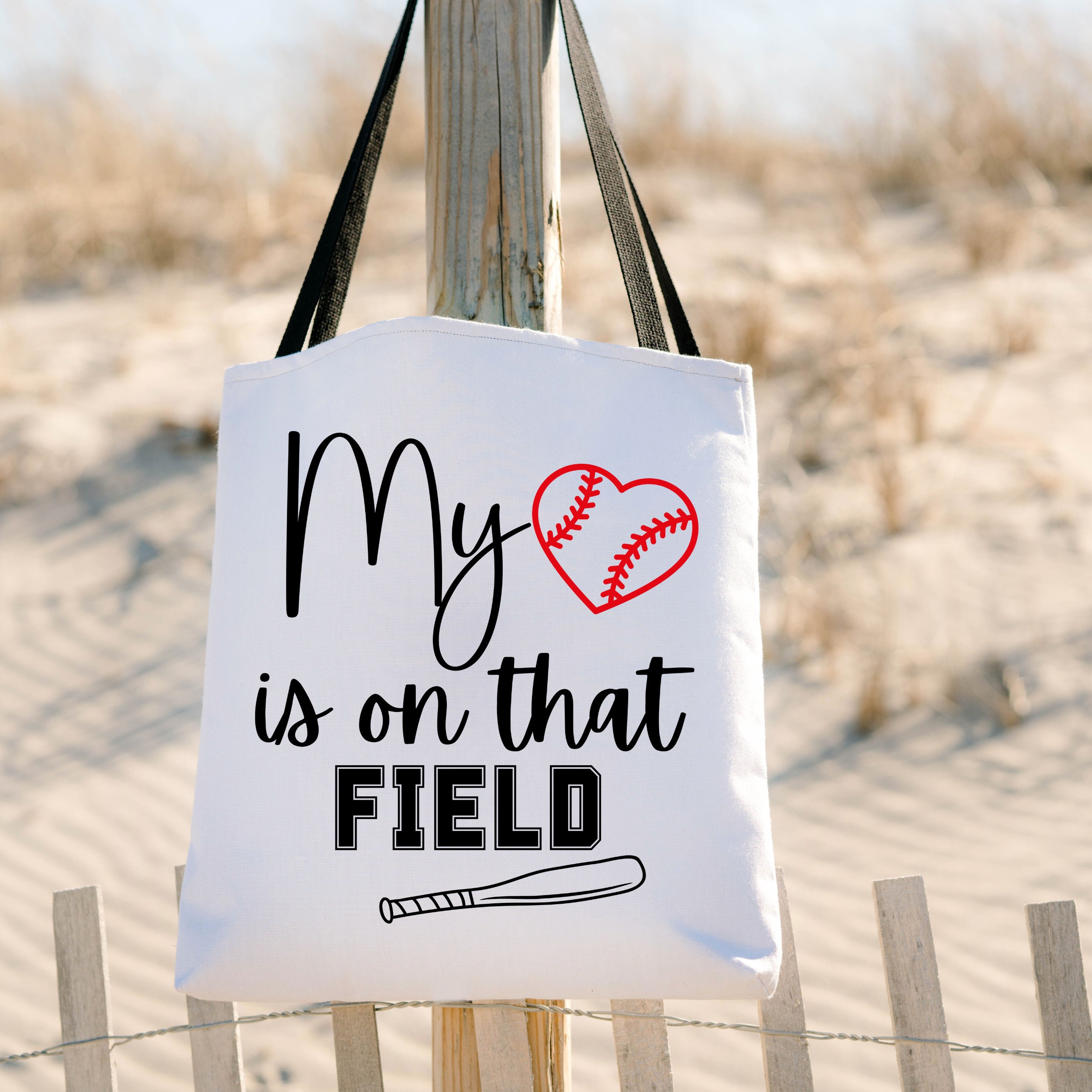 My Heart is on That Field Softball SVG, Softball Heart SVG, Softball ...