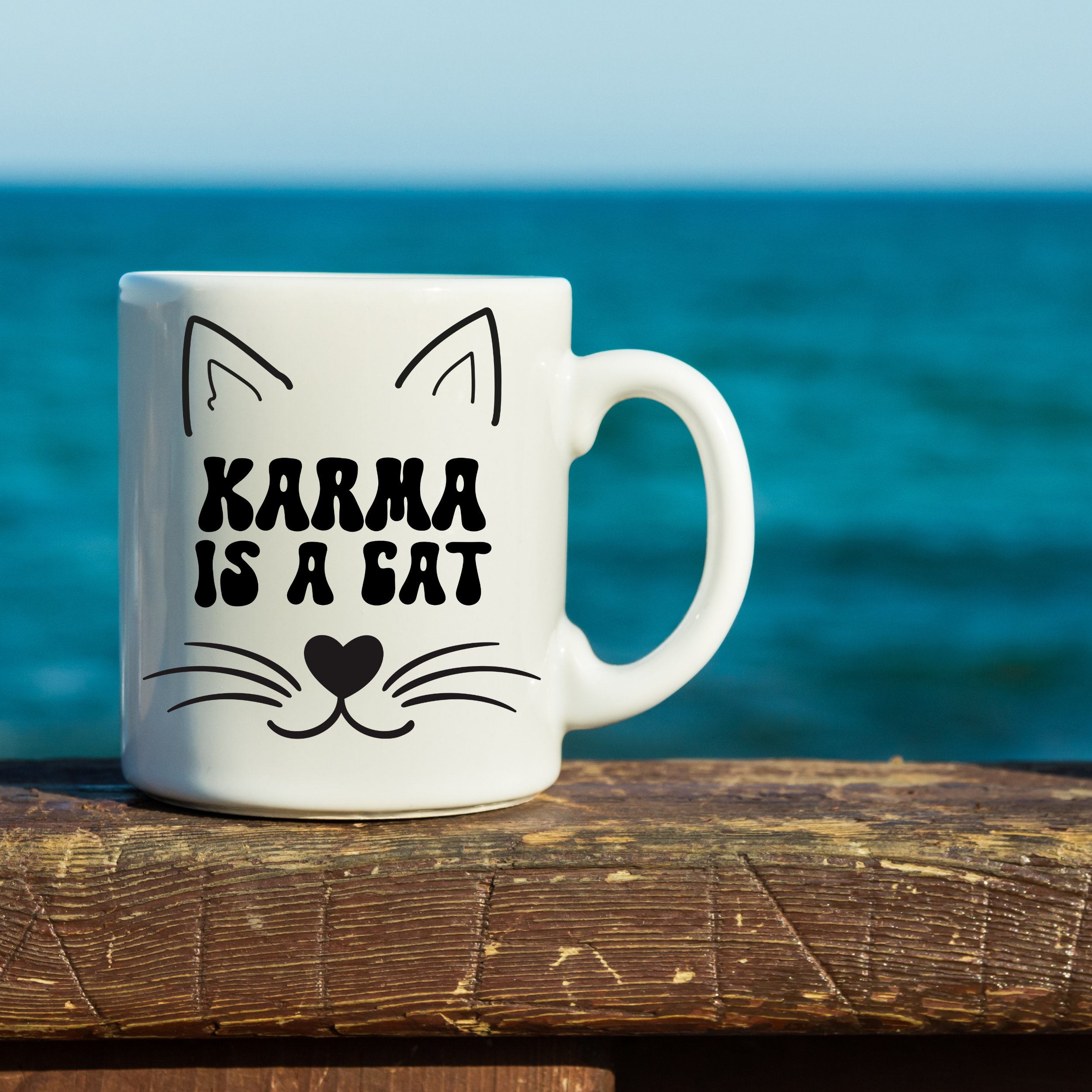 Karma is a Cat SVG, Karma SVG, Cat Lover SVG, Cat Svg, Karma Png - Etsy