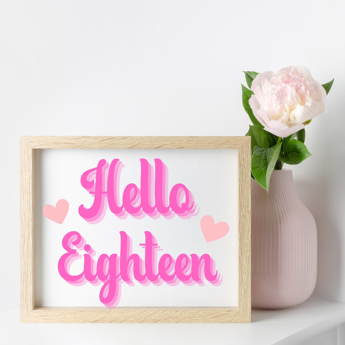 18th Birthday SVG Hello 18 SVG Birthday Girl SVG Birthday - Etsy