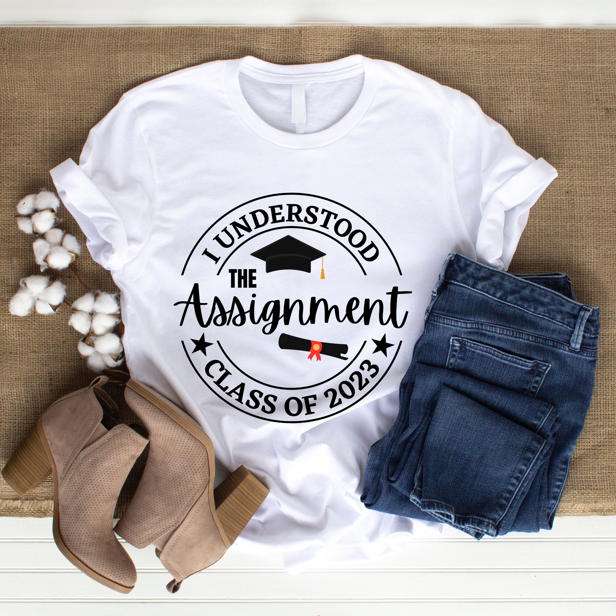 I Understood the Assignment SVG, Class of 2023 SVG, Graduation SVG ...