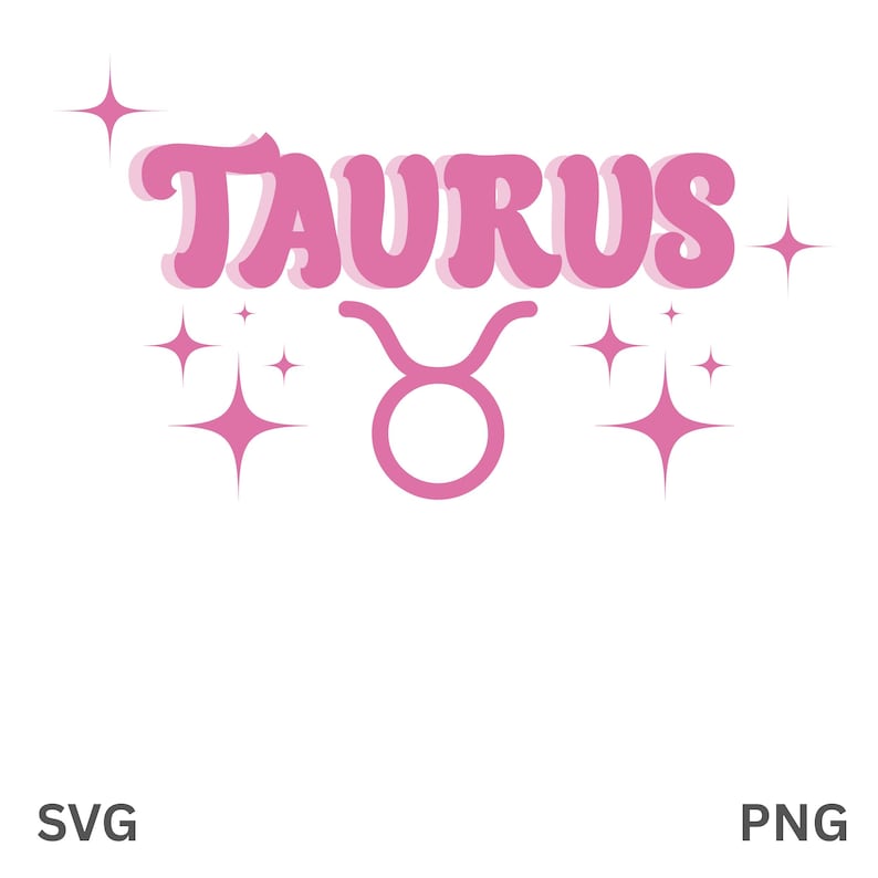 Stier SVG, Sternzeichen SVG, Stier Symbol SVG, Stier Geburtstag SVG ...