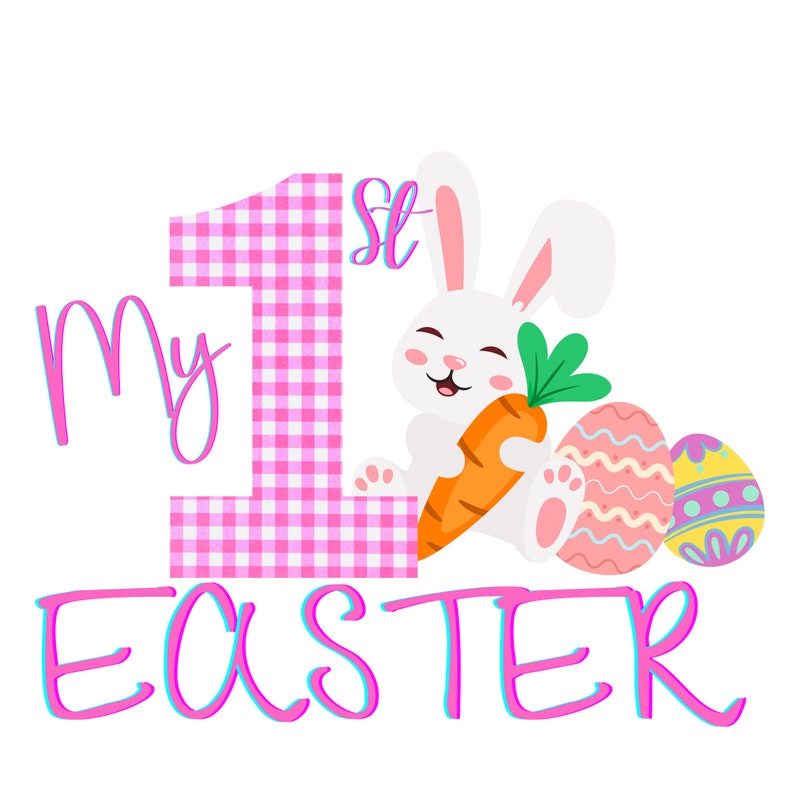 My First Easter SVG, My First Easter PNG, Babys First Easter Sublimation - Etsy