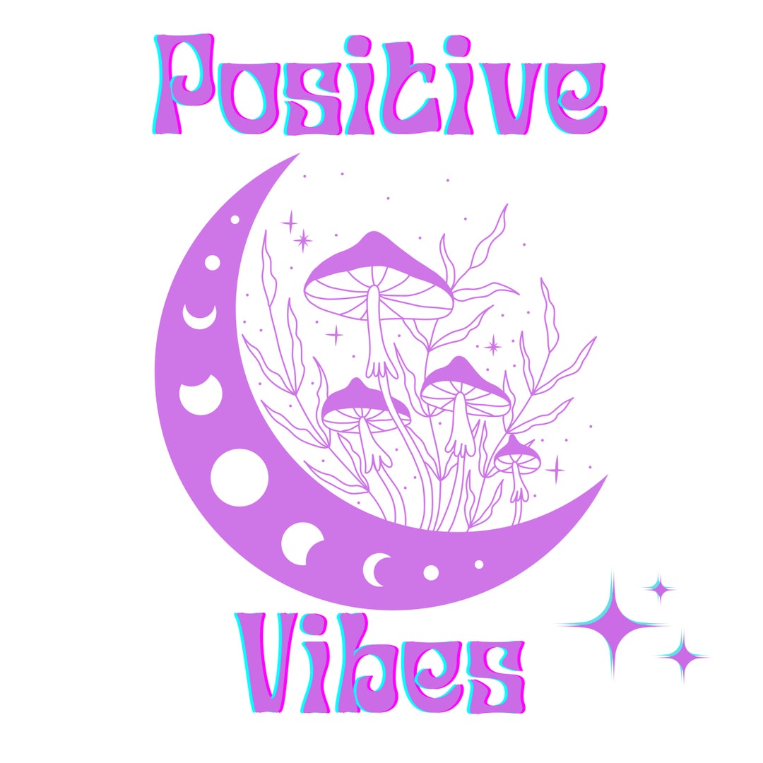 Positive Vibes SVG, Boho SVG, Insperational SVG, Positive Vibes Png ...