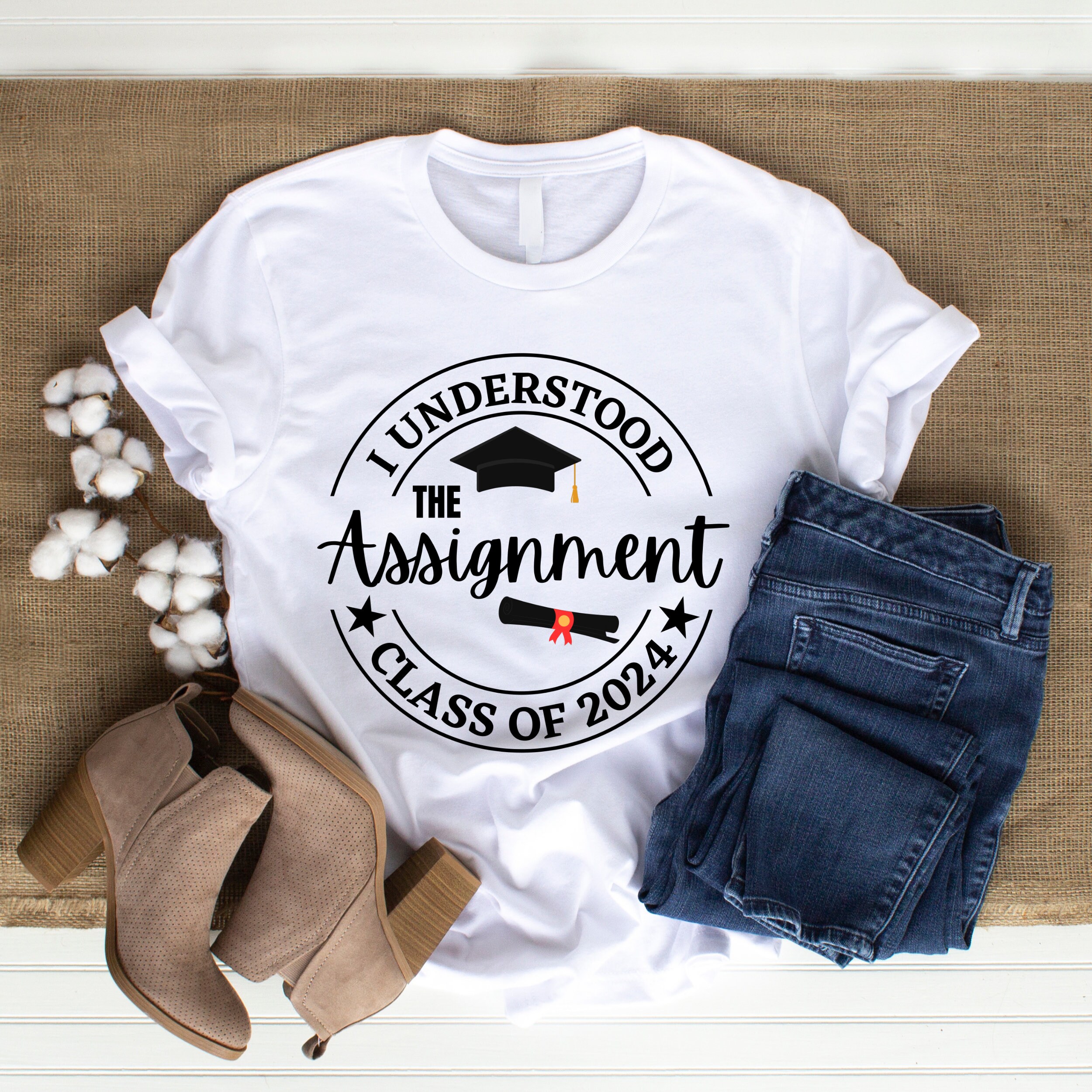 I Understood the Assignment SVG, Class of 2024 SVG, Graduation SVG ...