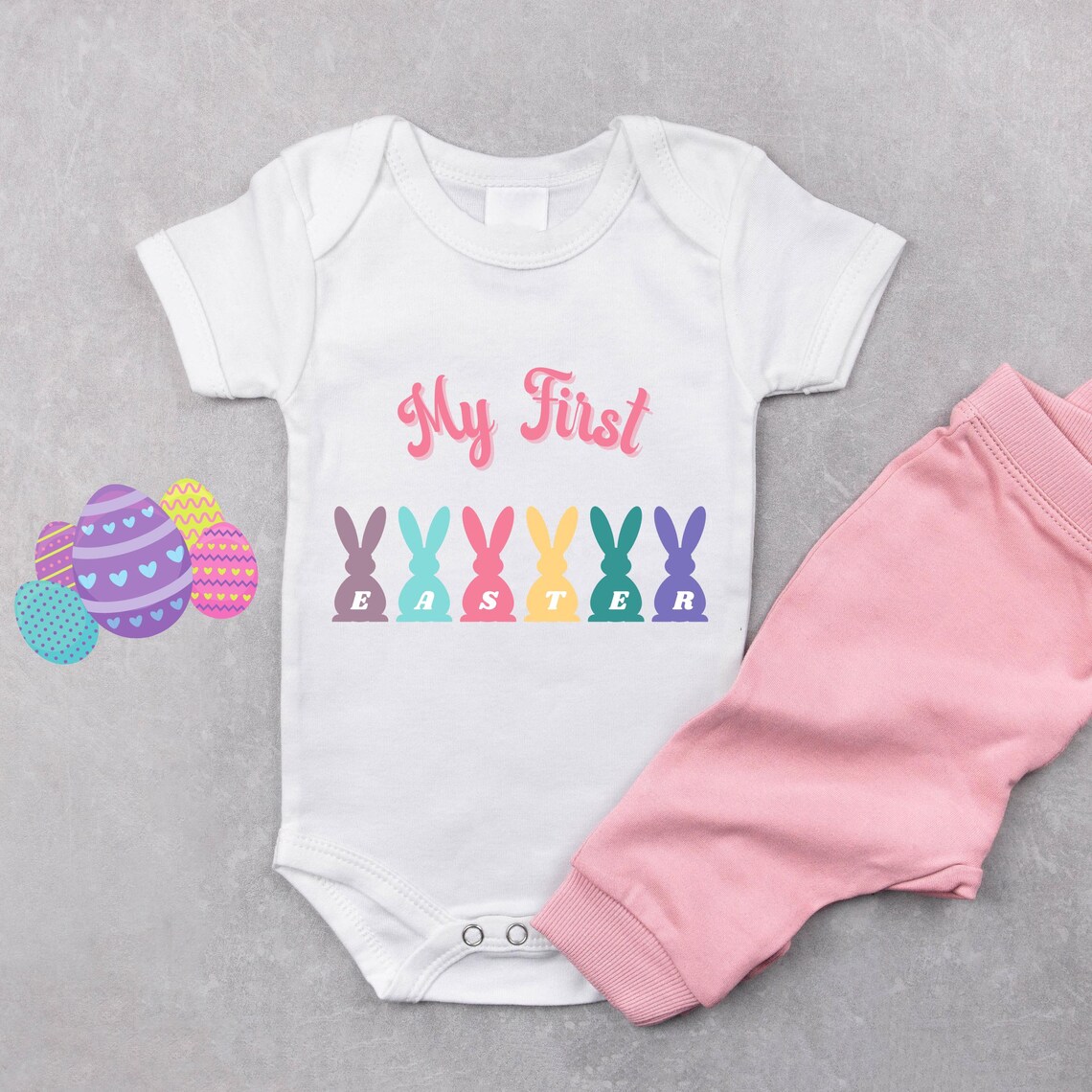My First Easter SVG, My First Easter PNG, Babys First Easter ...