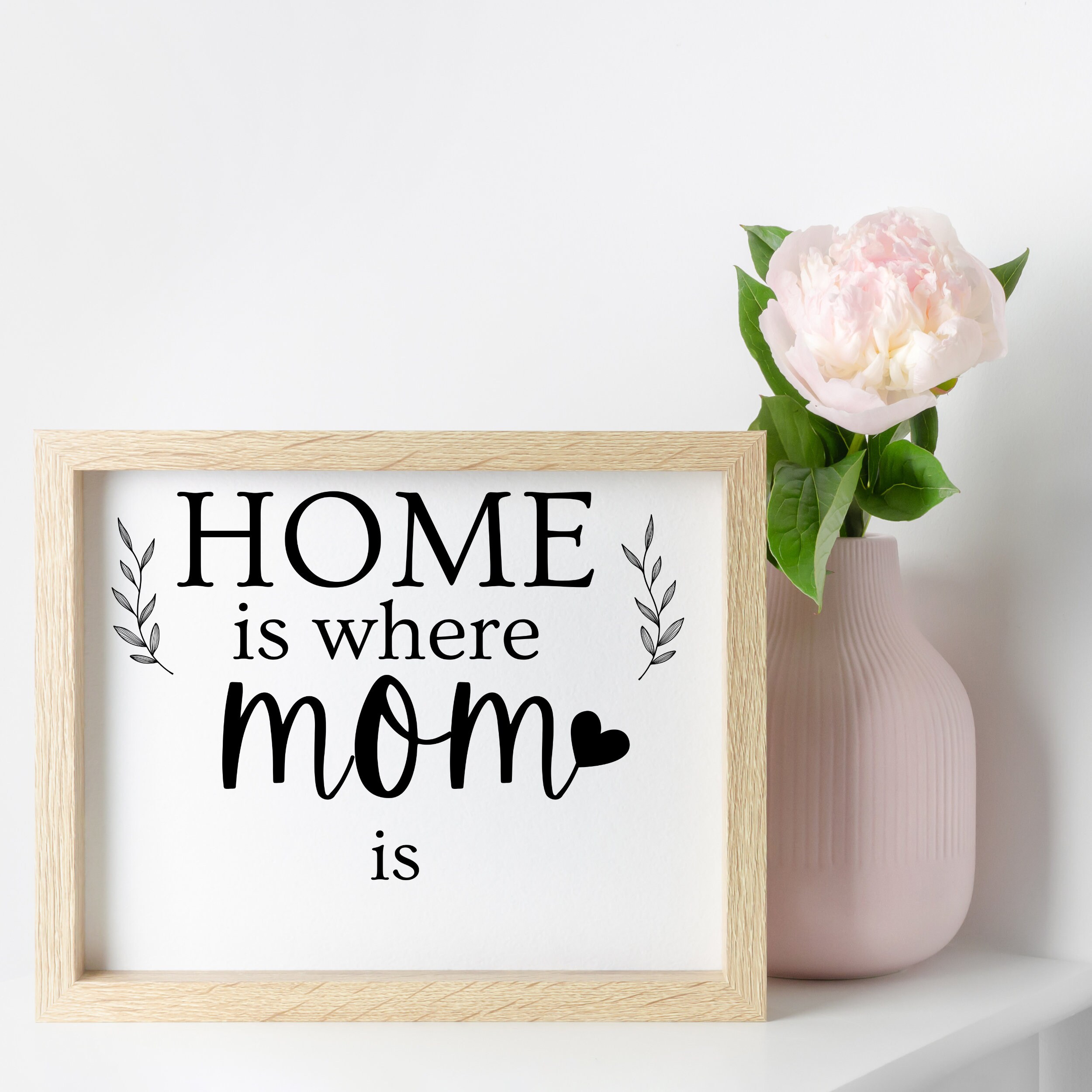 Mothers Day SVG, Home is Where Mom is SVG, Mothers Day PNG - Etsy