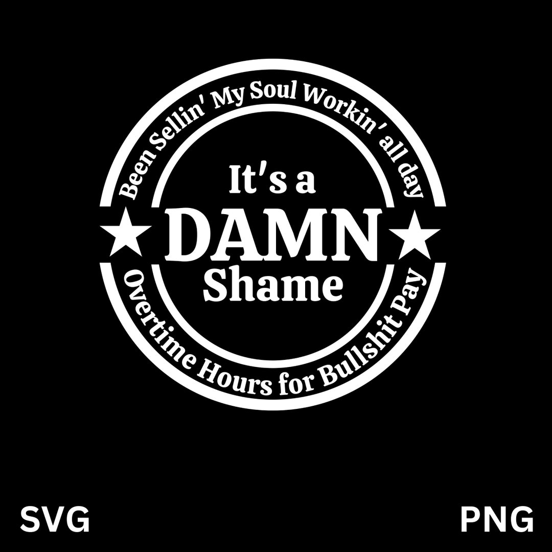 Overtime Hours SVG PNG - Etsy