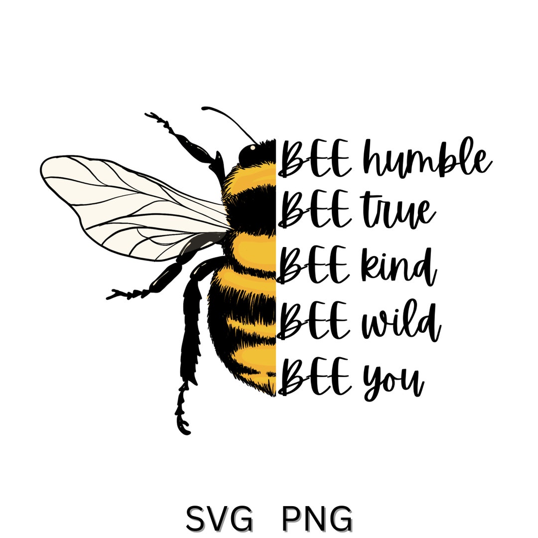 Bee Quotes SVG, BEE Sayings SVG, Bee Svg, Be Kind Svg, Trendy Spring ...