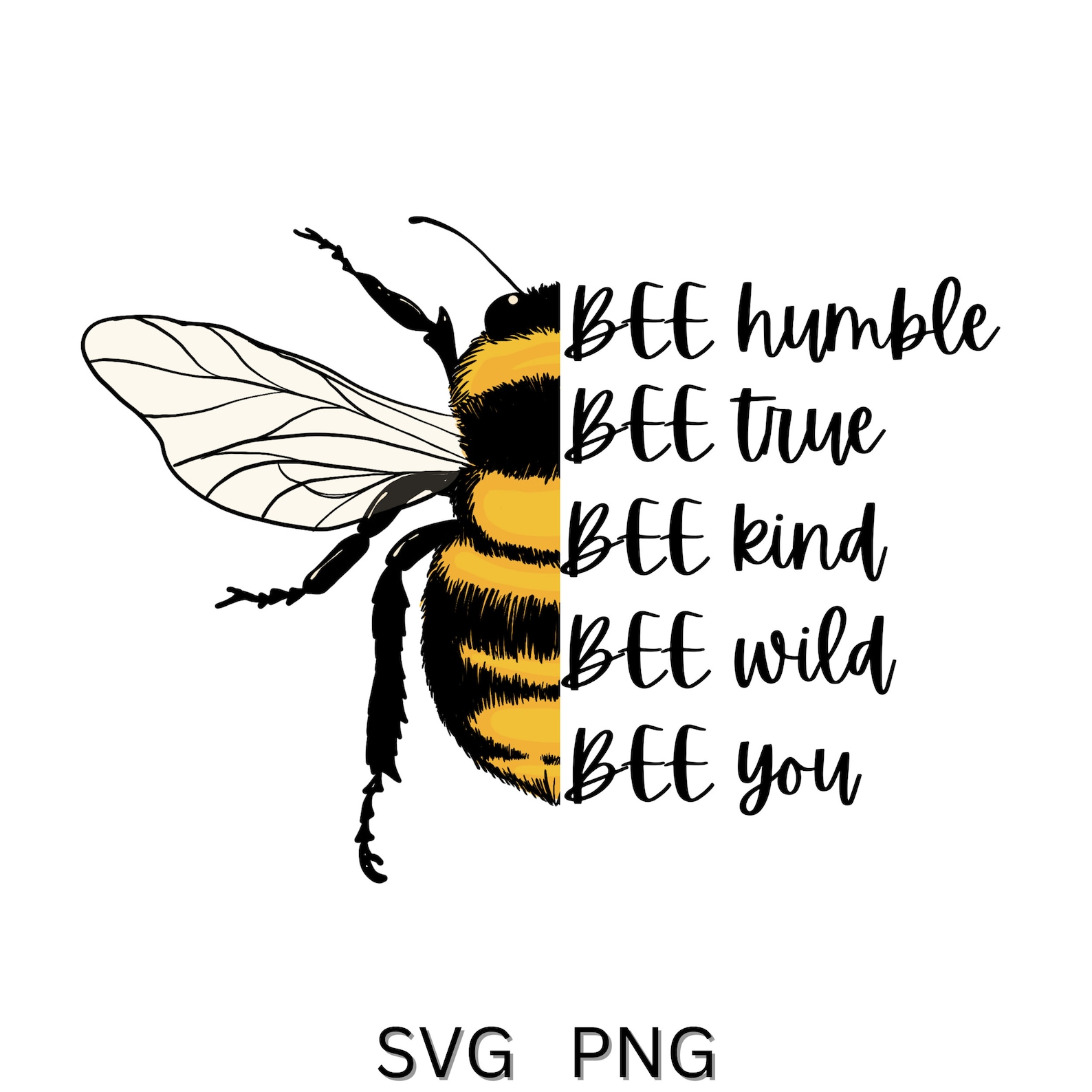 Bee Quotes SVG, BEE Sayings SVG, Bee Svg, Be Kind Svg, Trendy Spring ...