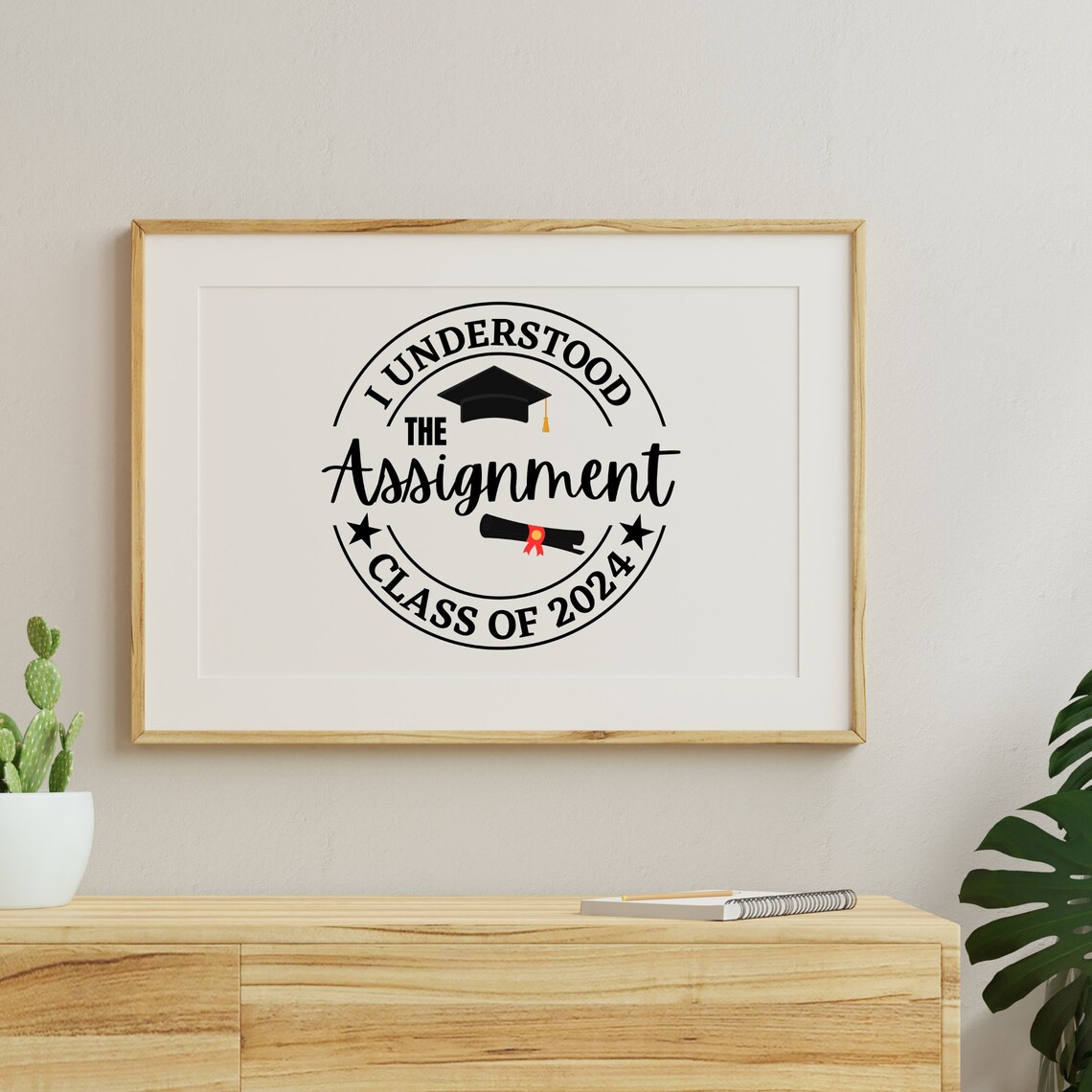 I Understood the Assignment SVG, Class of 2024 SVG, Graduation SVG ...