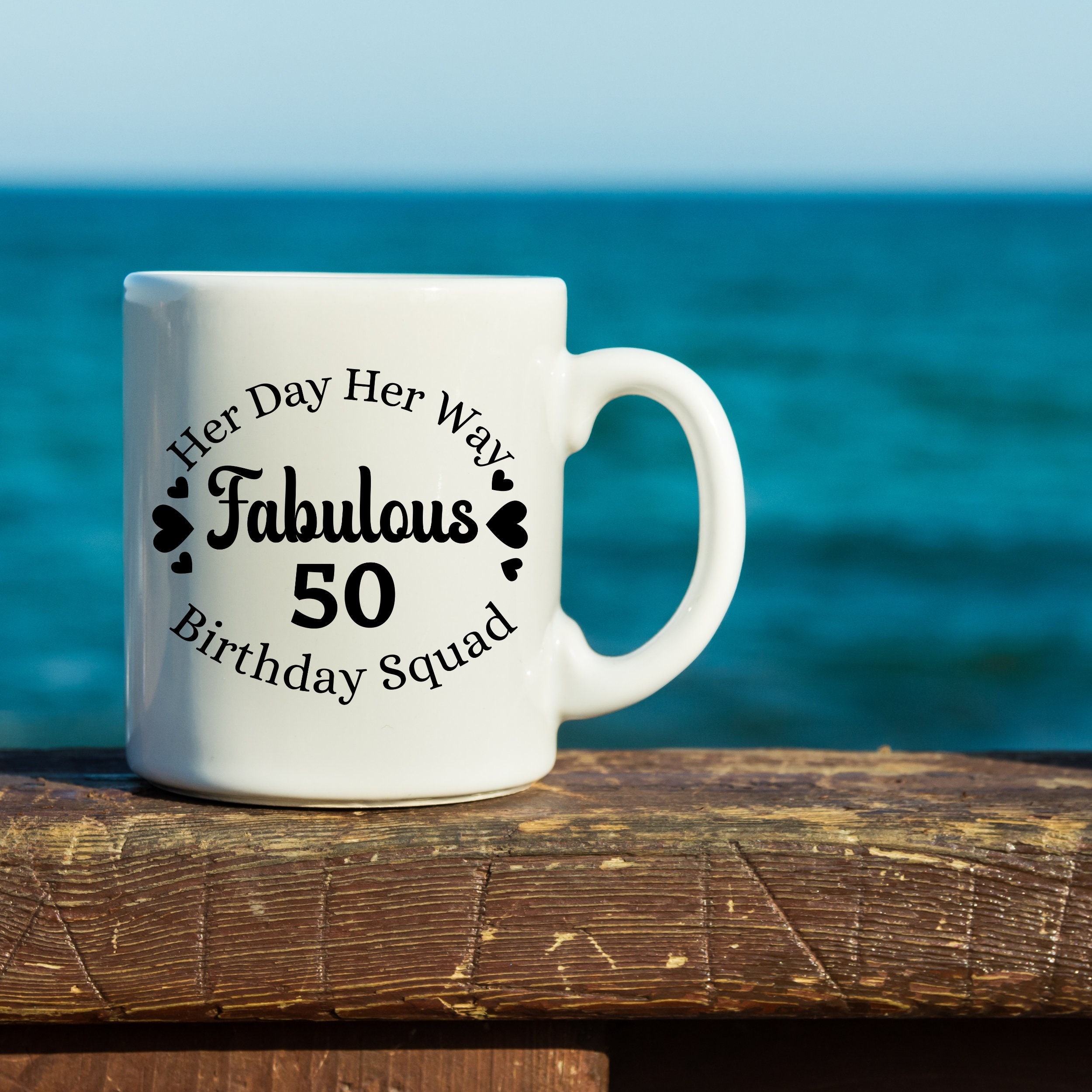 Fiftieth Birthday SVG, 50th Birthday Squad SVG, Birthday Group Tshirt ...