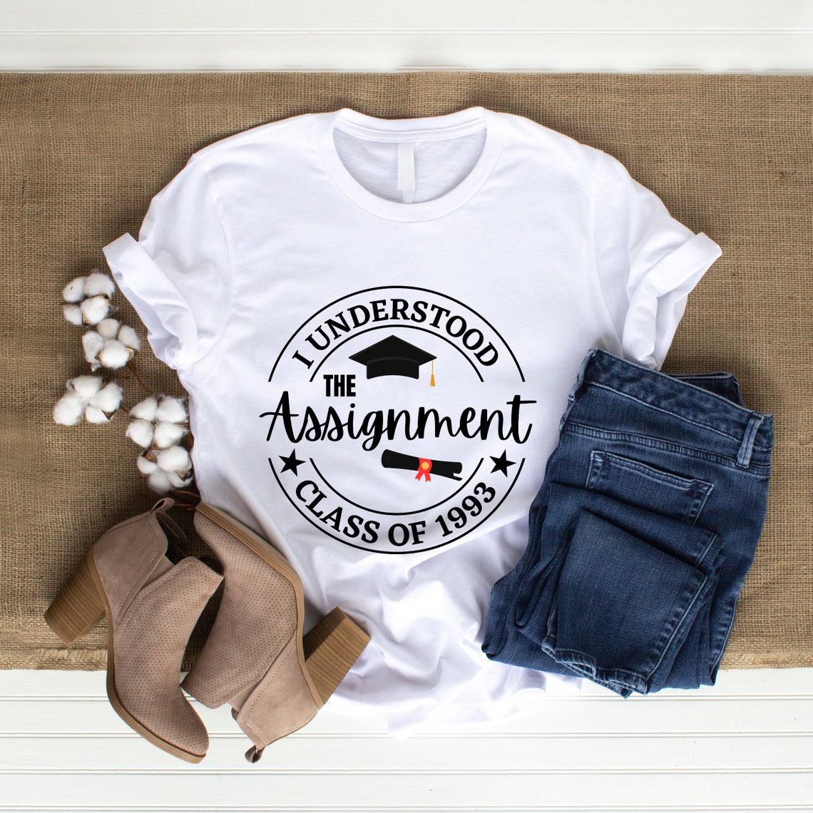 I Understood the Assignment SVG, Class of 1993 SVG, Graduation SVG, Graduation Cap Svg, Cricut ...