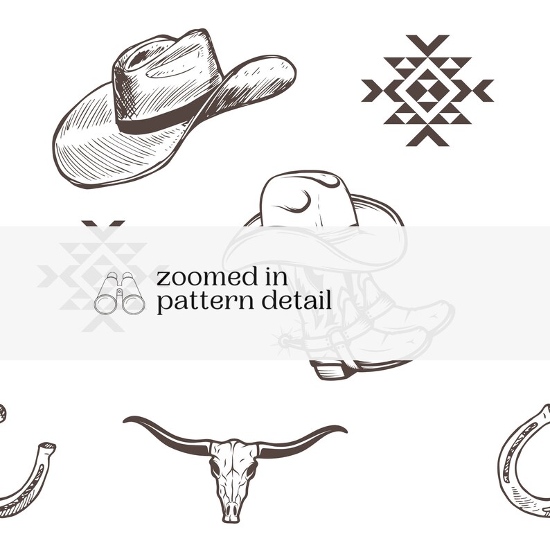 Seamless Aztec Western Pattern, Repeat Digital Pattern, Print on Fabric ...