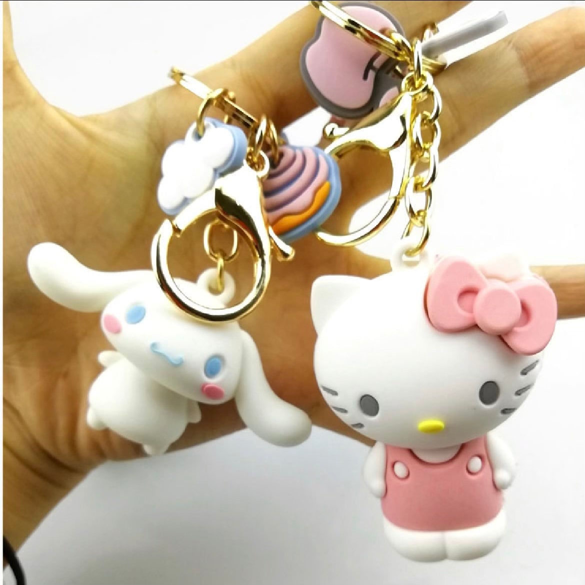 Kawaii Japanese Cartoon Keychain Kuro | My Melo | Cinnamo | Purin ...