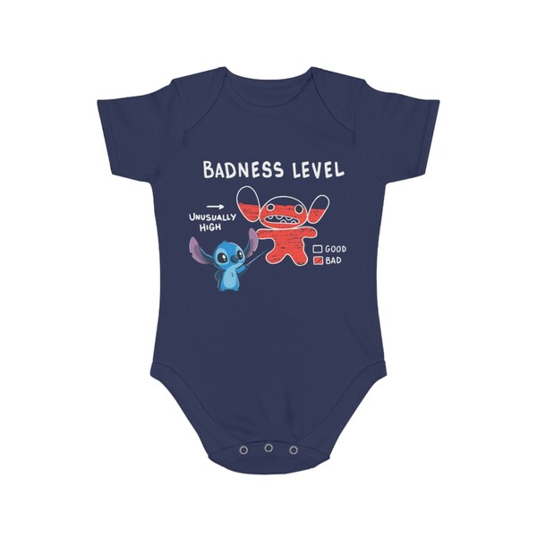 Stitch Bad Level Svg - Etsy