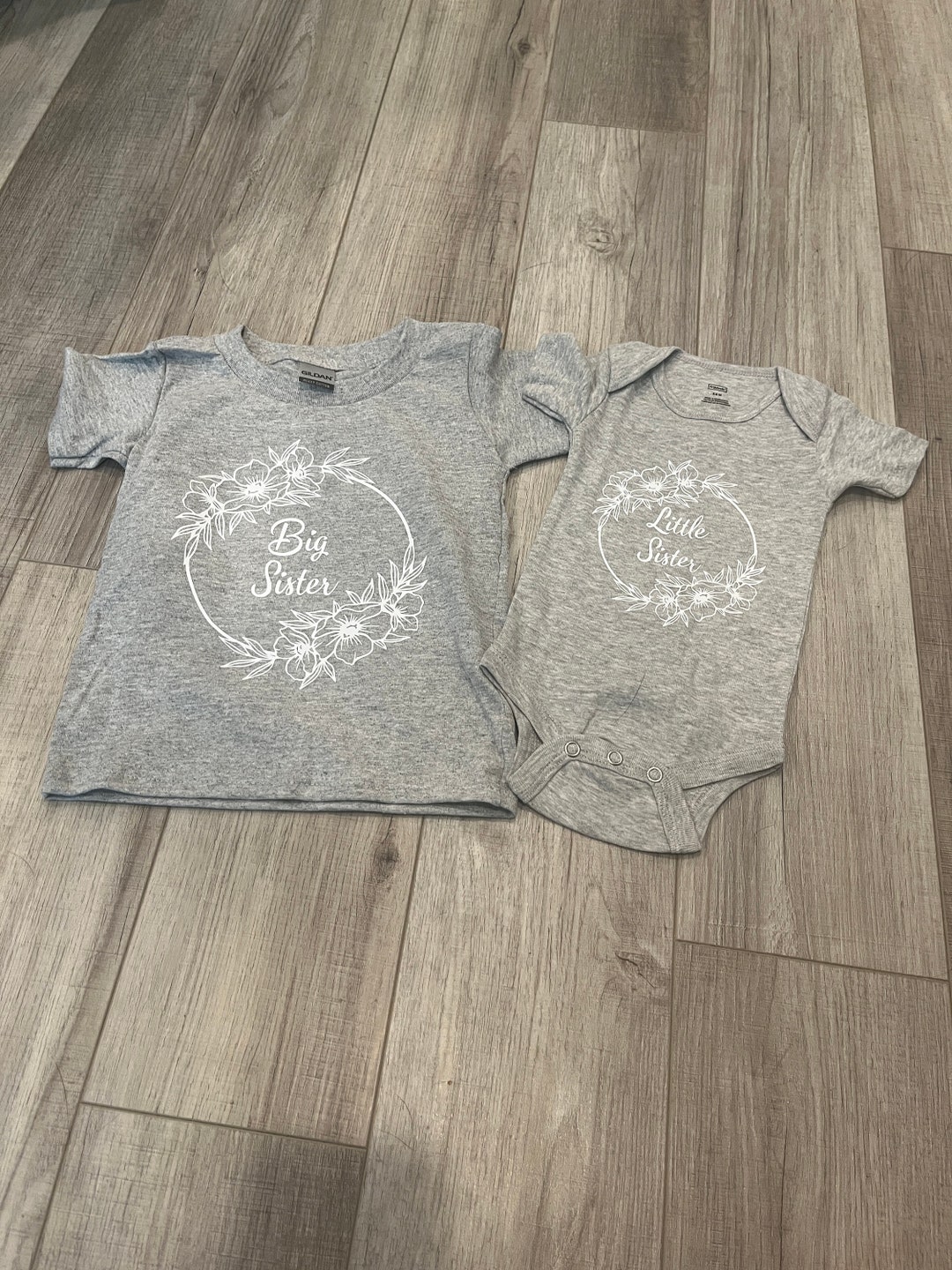 Matching Big Sister And Little Sister Outfits Perfect Ts For A Mom Who Is Having Another
