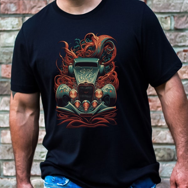 Hot Rod T Shirt - Etsy