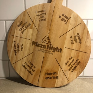 Kids Pizza Serving Board - Etsy