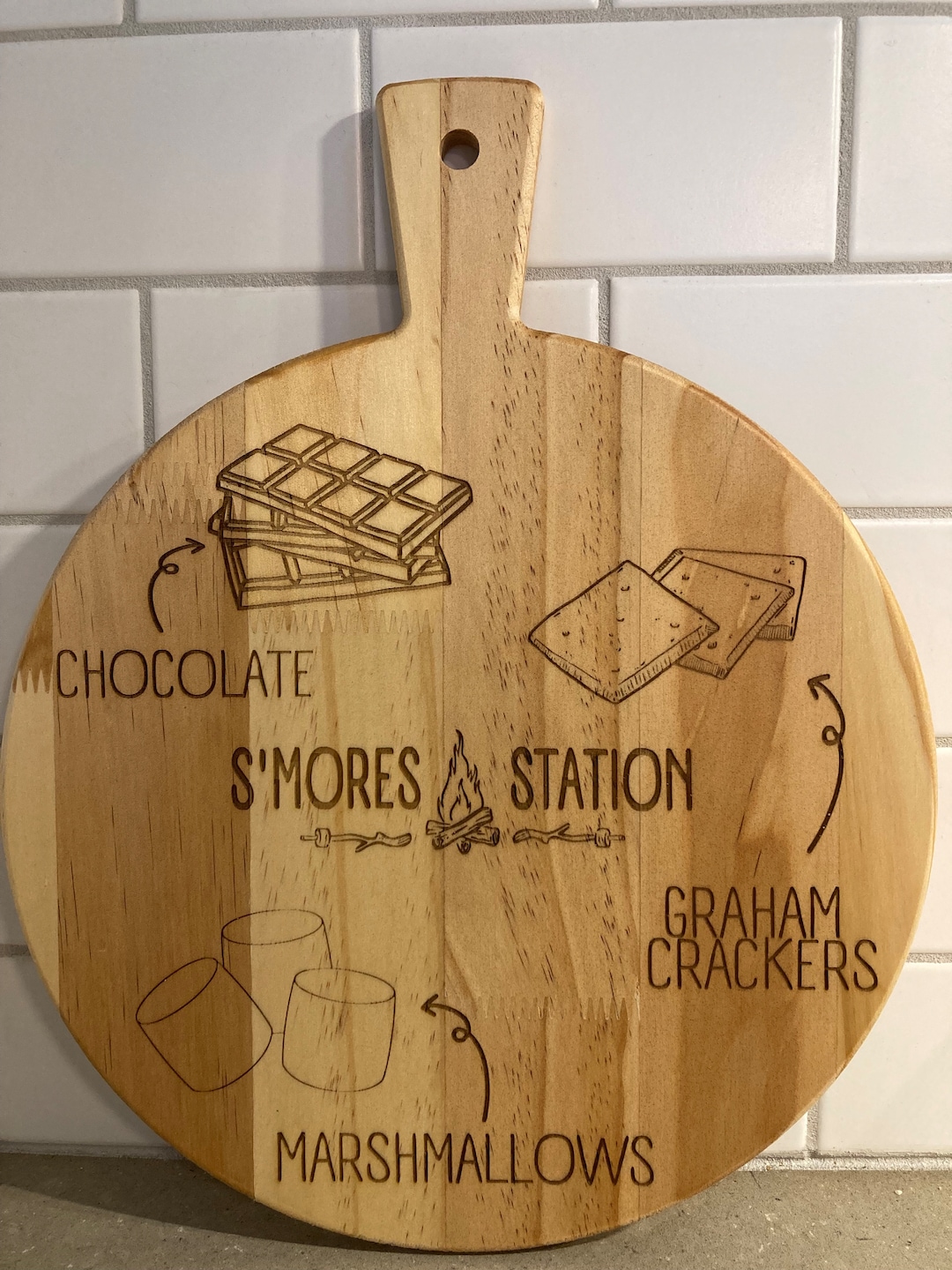 S'mores Serving Board - Etsy