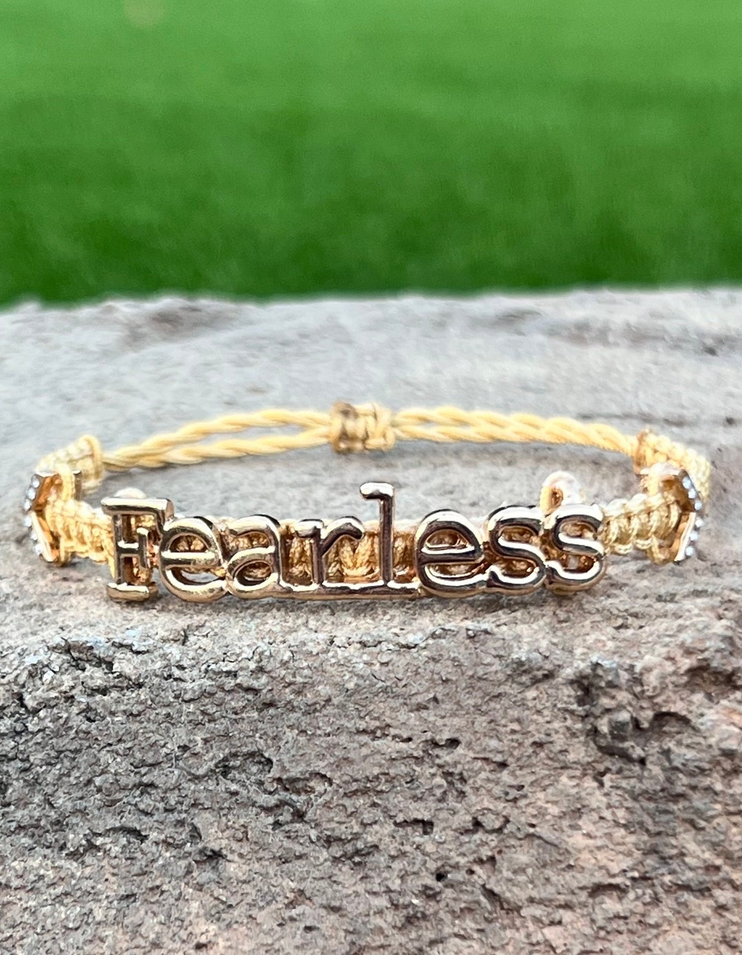 Fearless Charm Friendship Bracelet - Etsy
