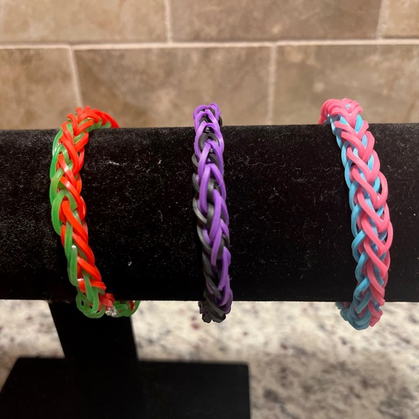 Rainbow Loom Heart - Etsy