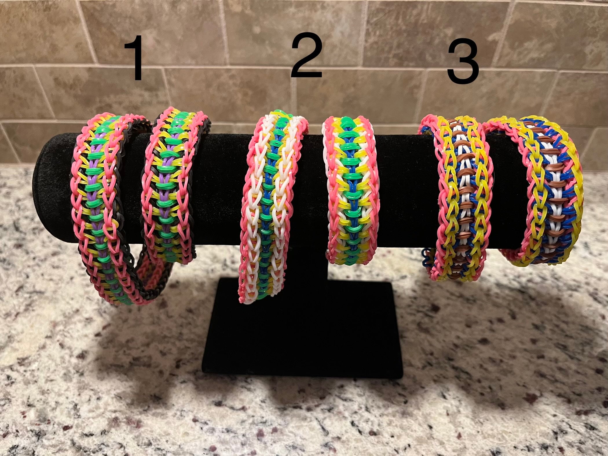 Triple Braid Rainbow Loom