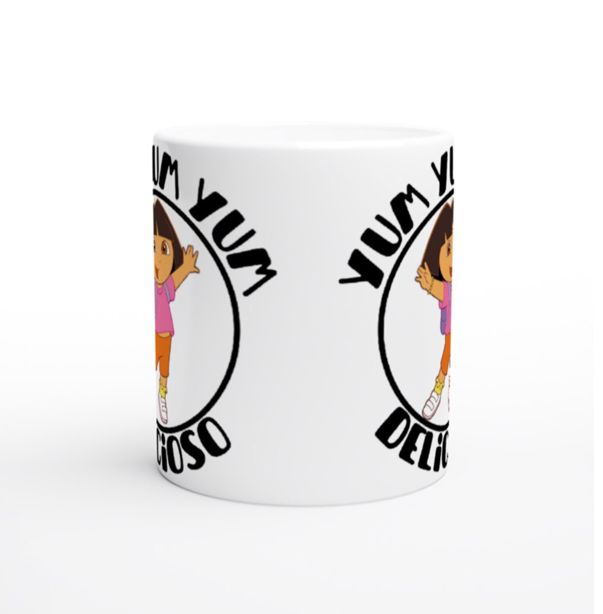 Dora the Explorer Mug Dora Mug Cartoon Coffee Mug Kids - Etsy