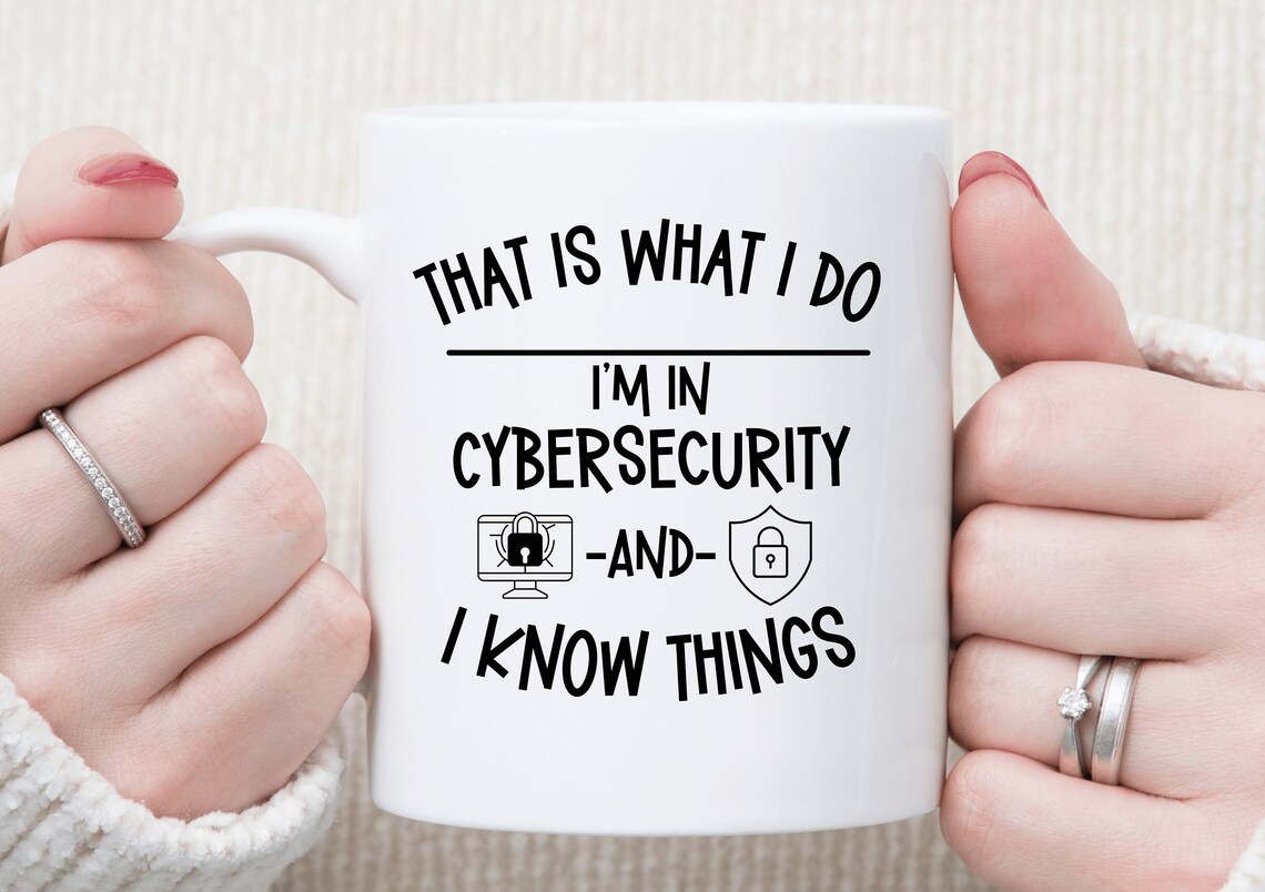 Cybersecurity, Cybersecurity Gifts, Cybersecurity Mug, Cybersecurity ...