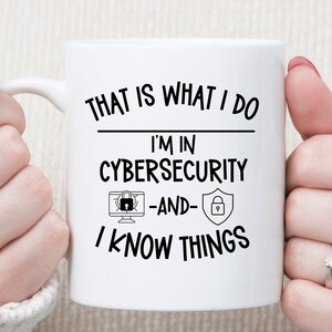 Cybersecurity, Cybersecurity Gifts, Cybersecurity Mug, Cybersecurity ...